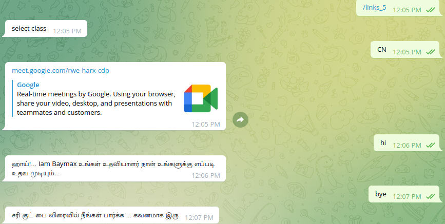 GitHub - tntirumal/chatbot: telegram chatbot