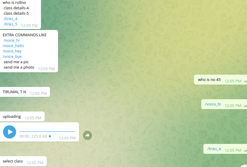 GitHub - tntirumal/chatbot: telegram chatbot