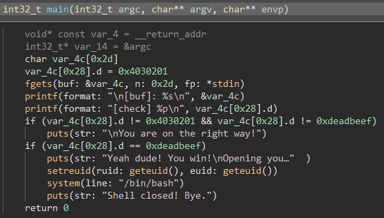 HLIL optimization is aggressive. · Issue #3049 · Vector35/binaryninja-api · GitHub