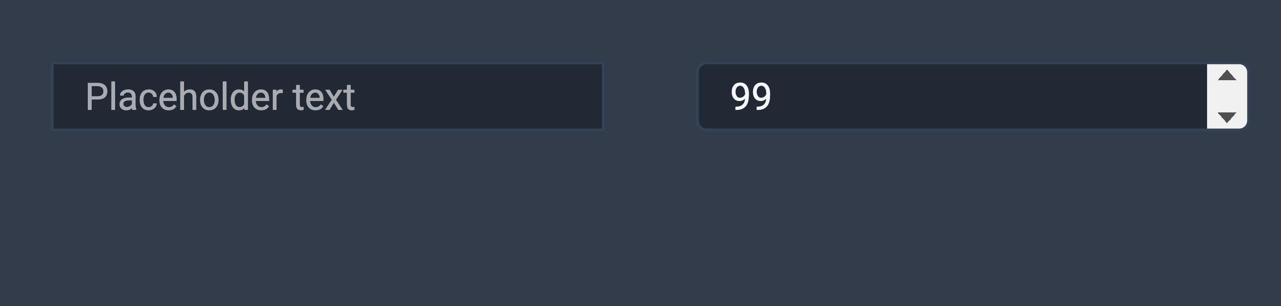 Bugfix: Number input widget shouldn't have a border radius. · Issue ...