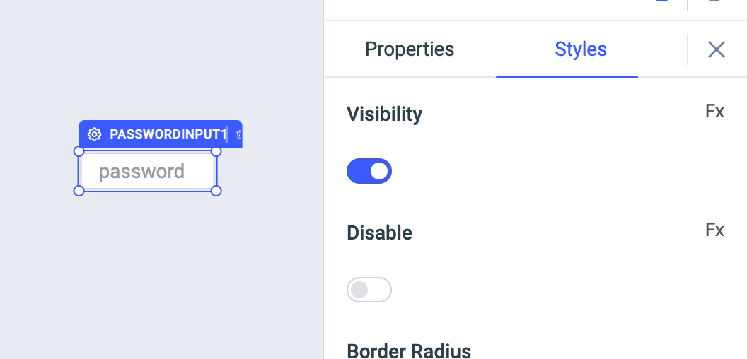 Proposal to add border color option to Password Input widget · Issue ...