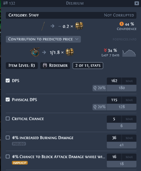poe.ninja info stuck at previous item · Issue #69 · SnosMe/awakened-poe ...