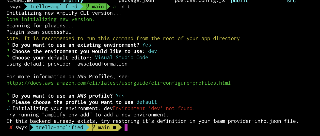 Unhandledpromiserejectionwarning Accessdenied Access Denied And Hanging Process In `amplify