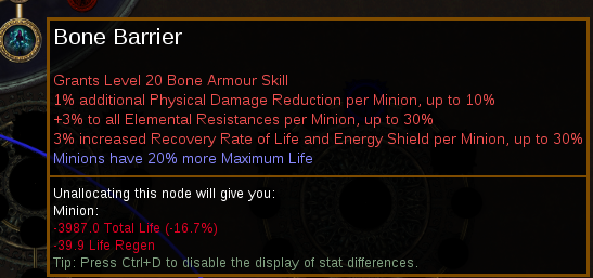 Bone Barrier isn't working · Issue #88 · PathOfBuildingCommunity ...