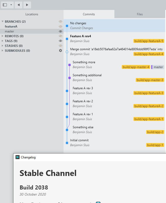 Regression: Showing tags for all branches despite branch visibility limited to single branch ...