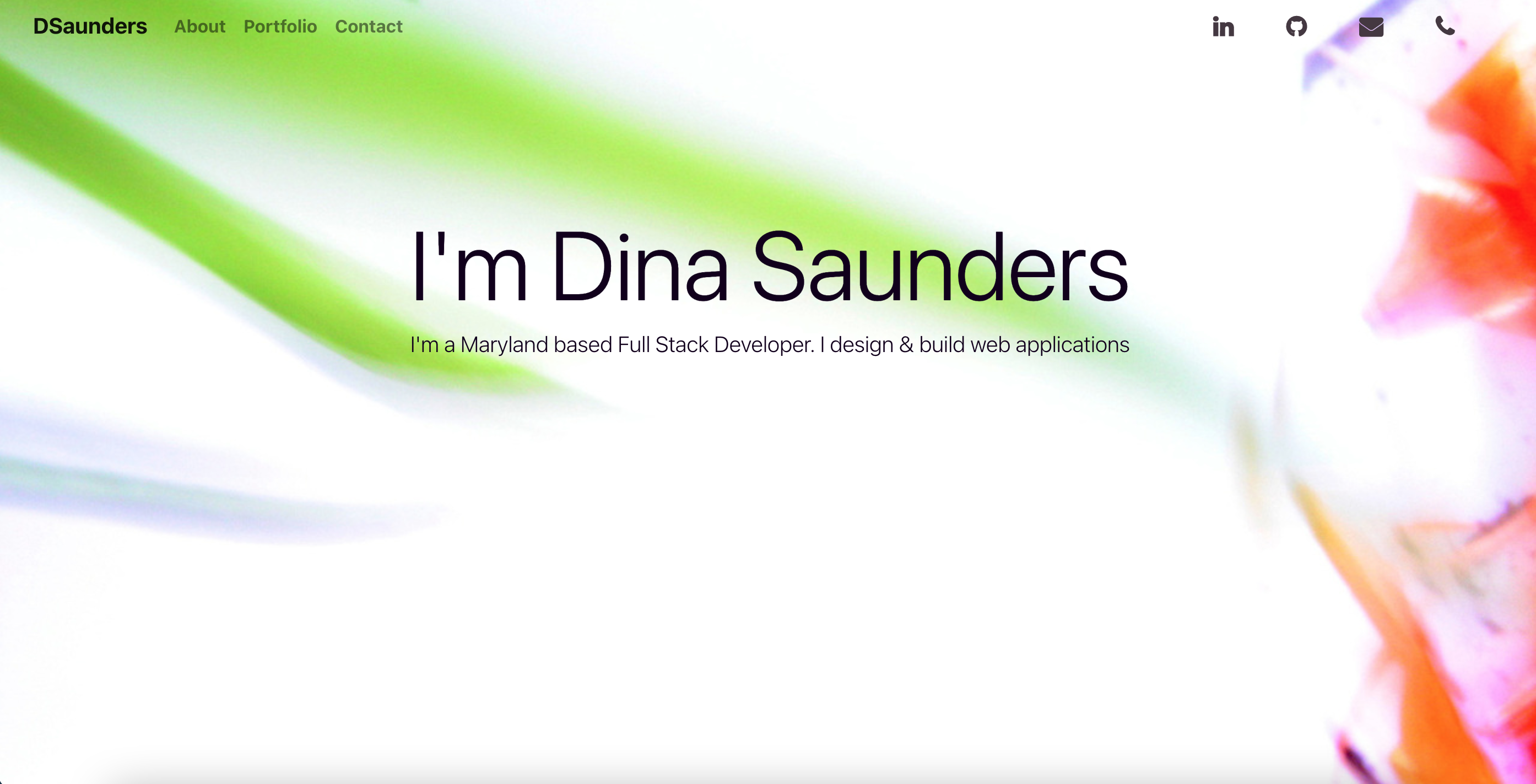 GitHub - DS1826/react-portfolio: Full Stack Developer portfolio powered ...