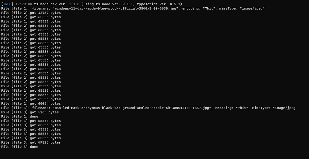 Unable Send File In Form Data first Field Issue 10564 