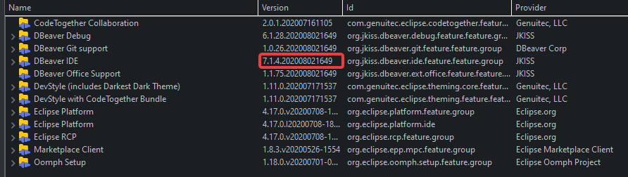 Database Navigator descriptions · Issue #9430 · dbeaver/dbeaver · GitHub