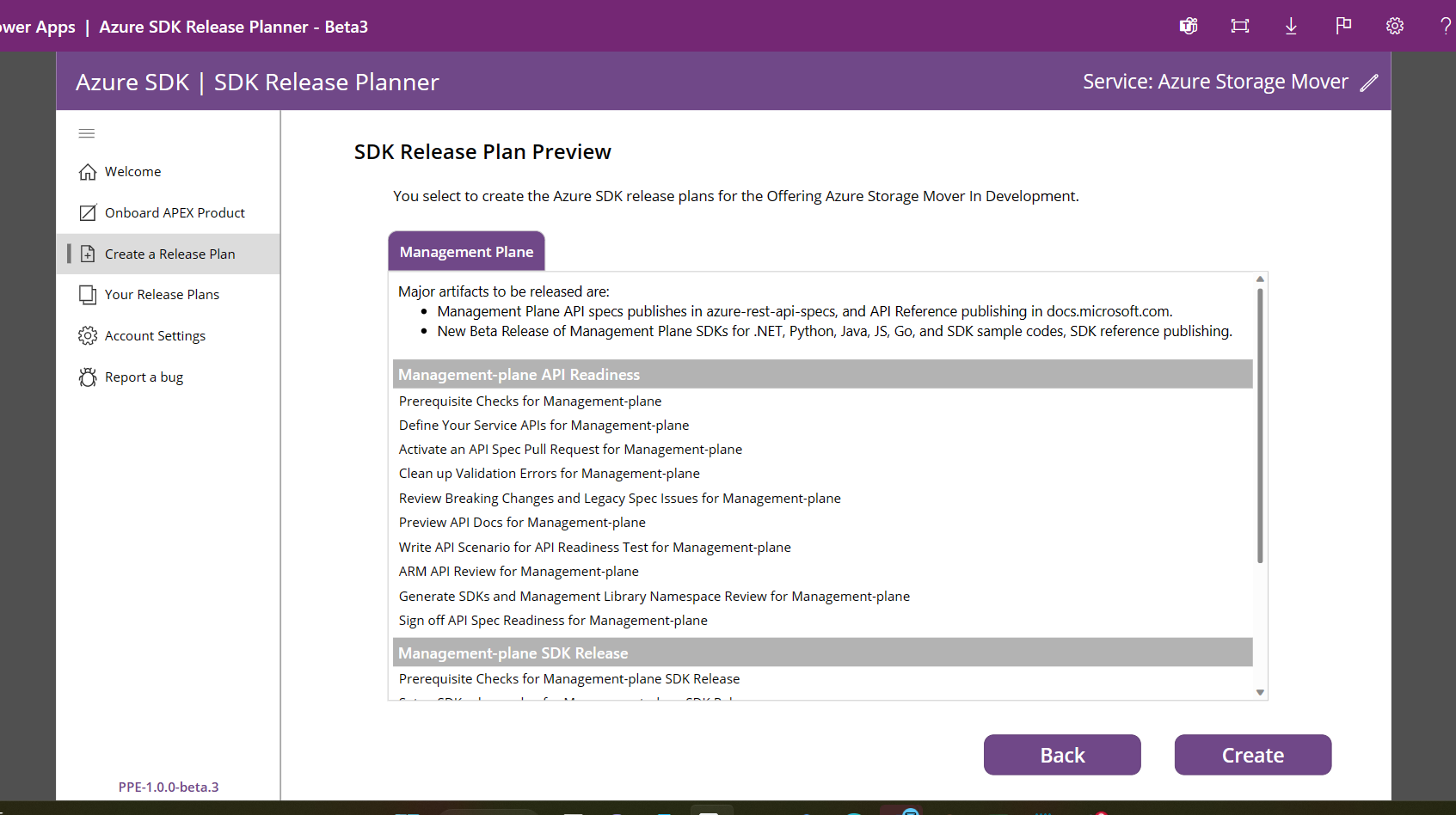 Remove the SDK Release Plan Preview screen from Release · Issue #5305 · Azure/azure-sdk-tools ...