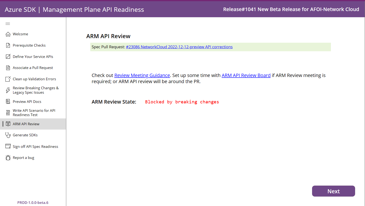 Multiple PRs and behavior of API readiness app and SDK release app · Issue #6046 · Azure/azure ...