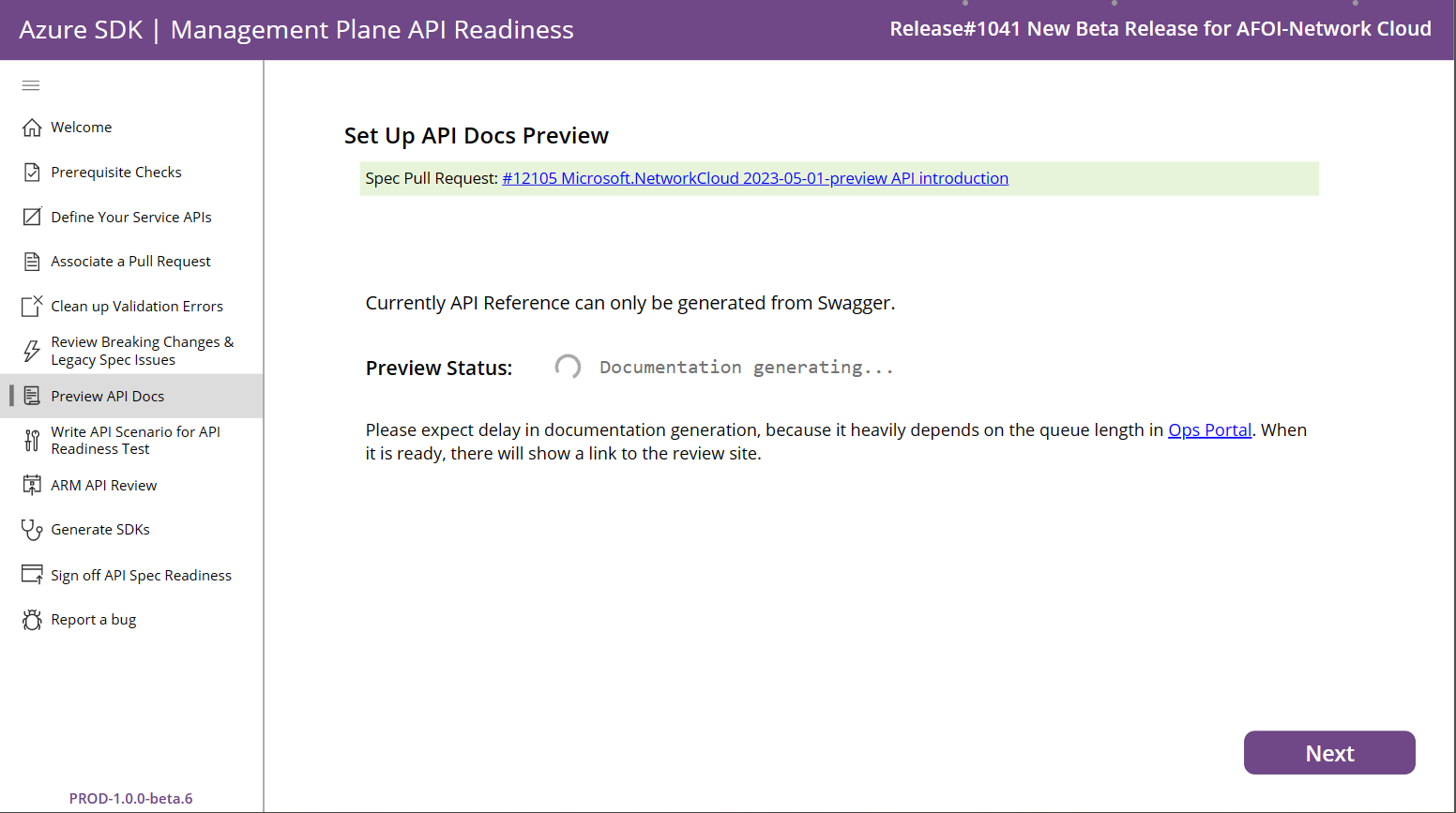 Multiple PRs and behavior of API readiness app and SDK release app · Issue #6046 · Azure/azure ...