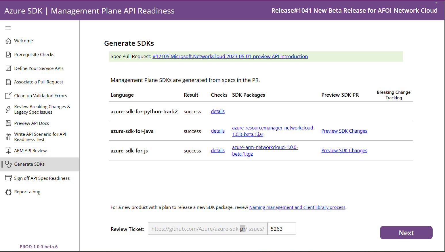 Review Ticket (Arch Board Namespace Approval) is hardcoded to azure-sdk-pr · Issue #6053 · Azure ...
