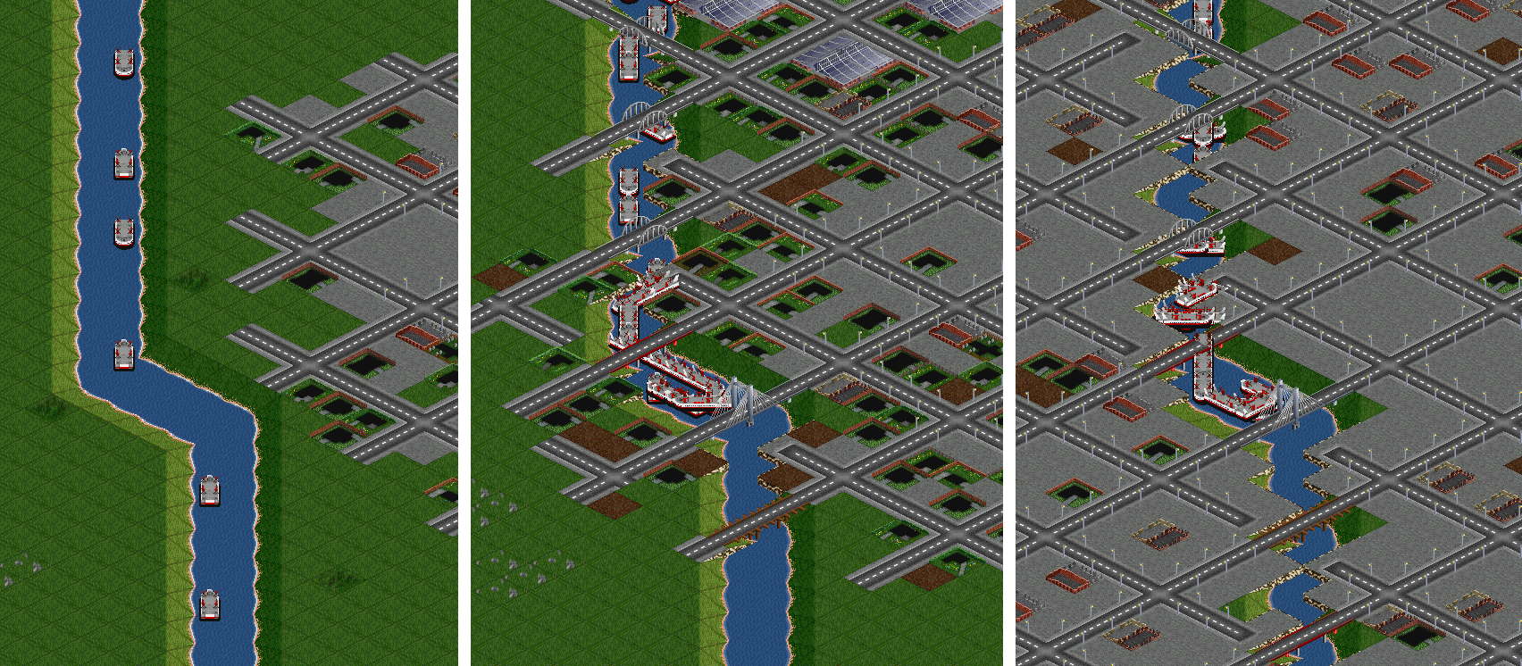 The city, while expanding, blocks waterways, which may block the movement of ships · Issue #9317 ...