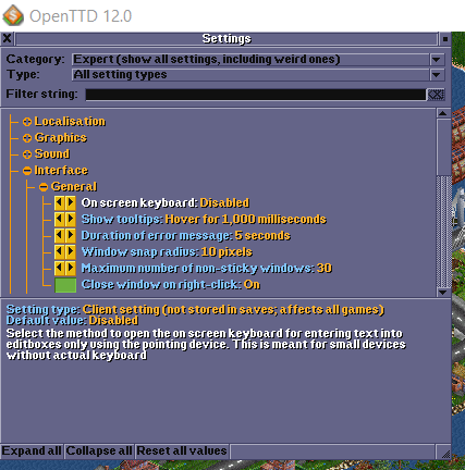 [Bug]: The way of selecting the setting of the on-screen keyboard is wrong. · Issue #10296 ...