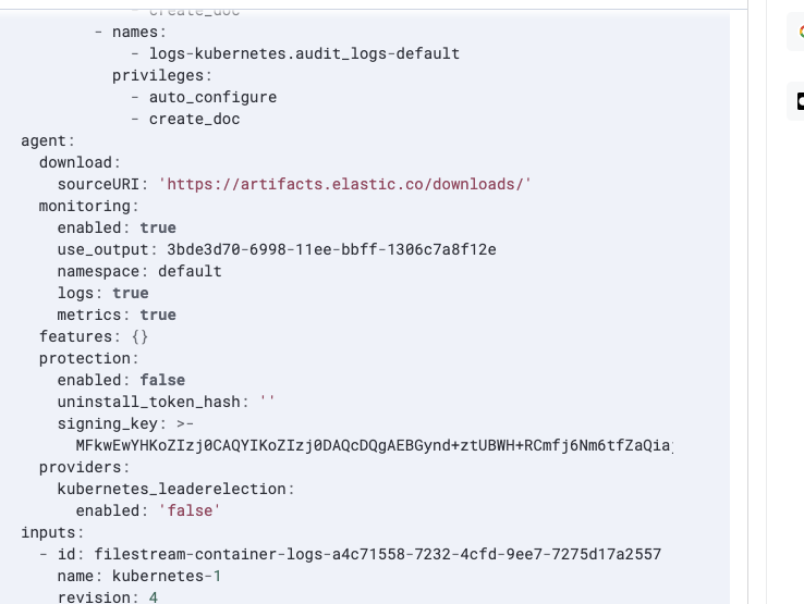 [Fleet] Non `agent.*` keys are placed under `agent.*` in the resulting agent policy when using ...