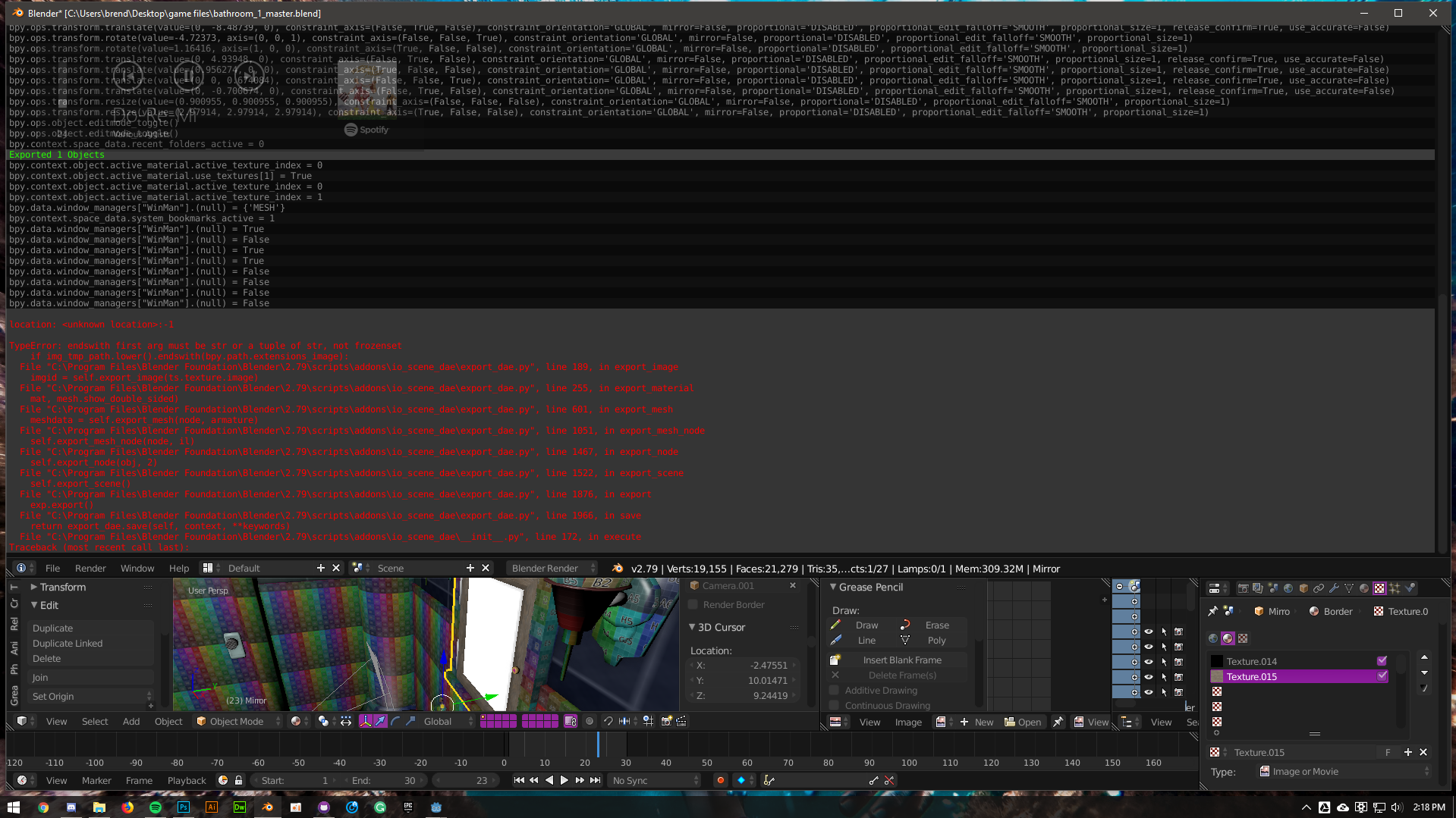Export error: TypeError: endswith first arg must be str or a tuple of str, not frozenset · Issue ...