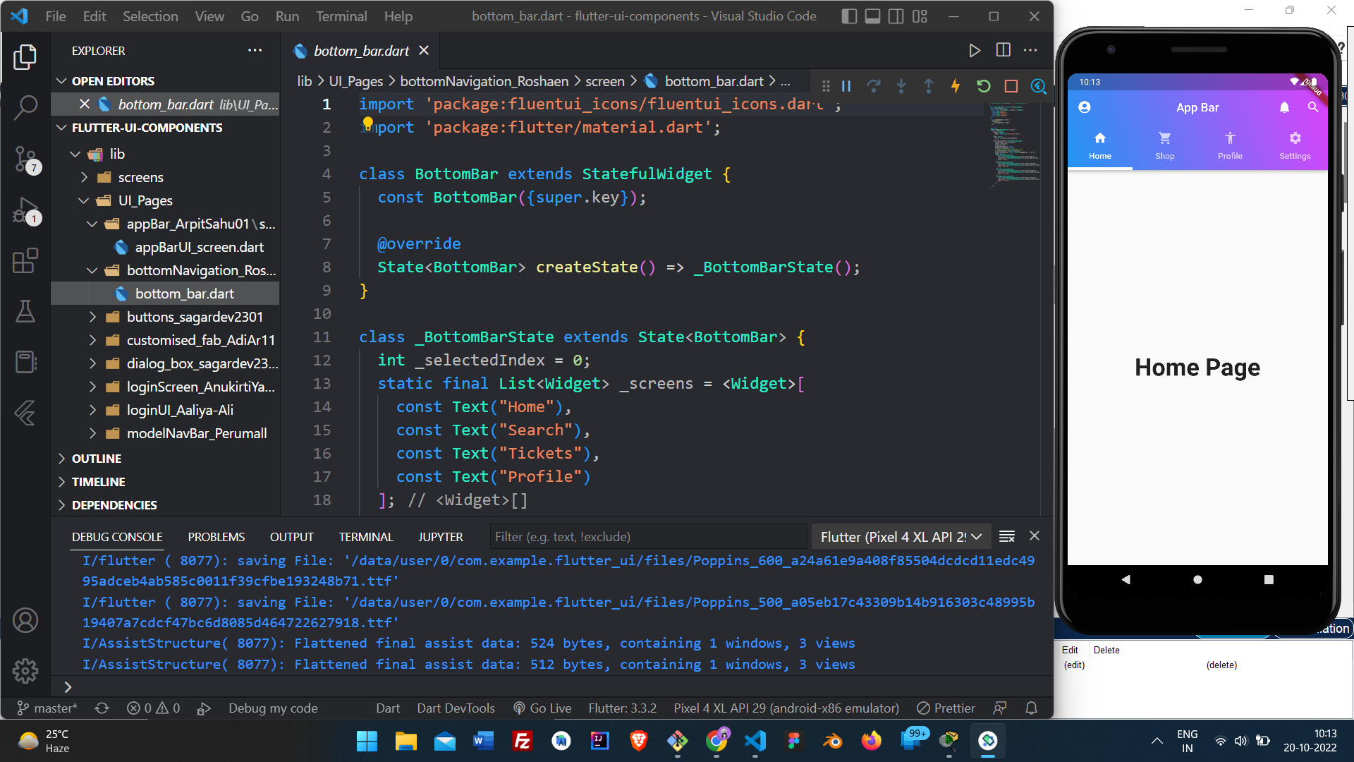 GitHub - Shonu72/flutter-ui-components: A collection of flutter UI components
