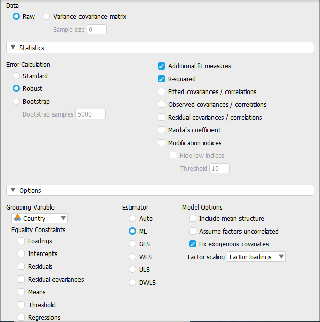 SEM (invariance) · Issue #1220 · jasp-stats/jasp-issues · GitHub