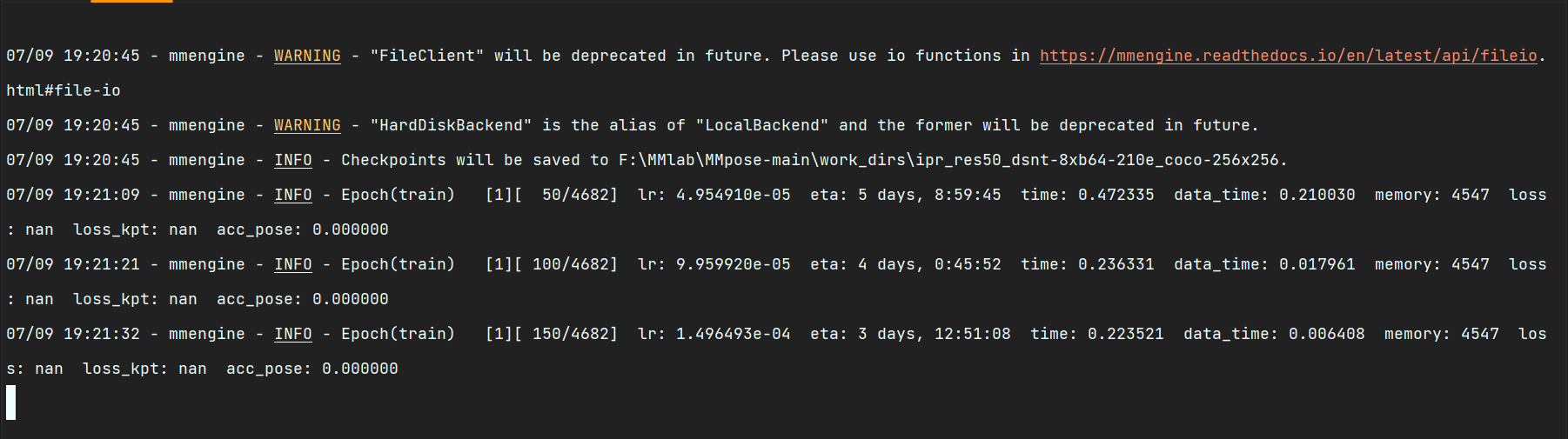 [Bug] MMPOSE中configs/body_2d_keypoint/integral_regression/coco/ipr_res50_dsnt-8xb64-210e_coco ...