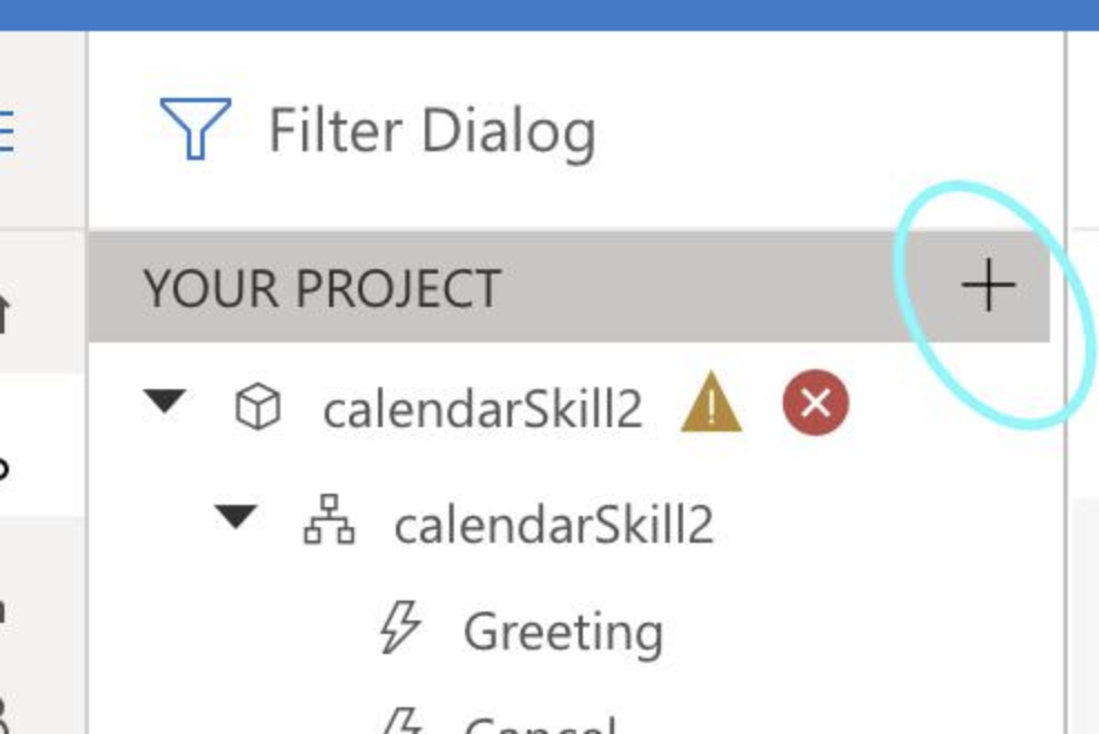 Composer nav + button discoverability · Issue #5680 · microsoft/BotFramework-Composer · GitHub