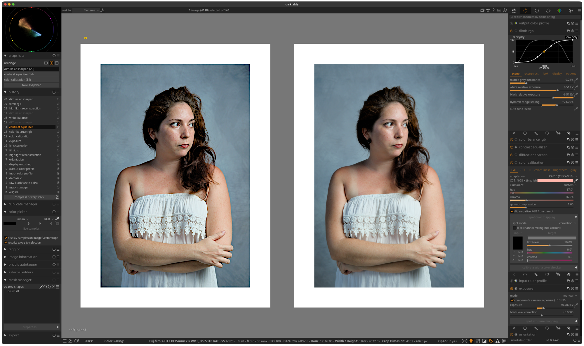[FR] Arrange snapshots side by side horizontally, vertically or split. · Issue #12740 ...