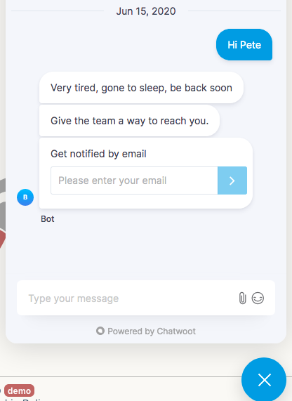 bot responds even when agent is available · Issue #967 · chatwoot/chatwoot · GitHub