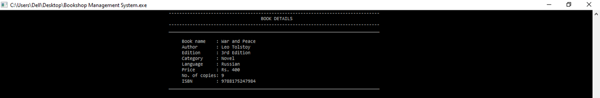 GitHub - NathanLuisAlvares/Bookshop-Management-System: Bookshop ...