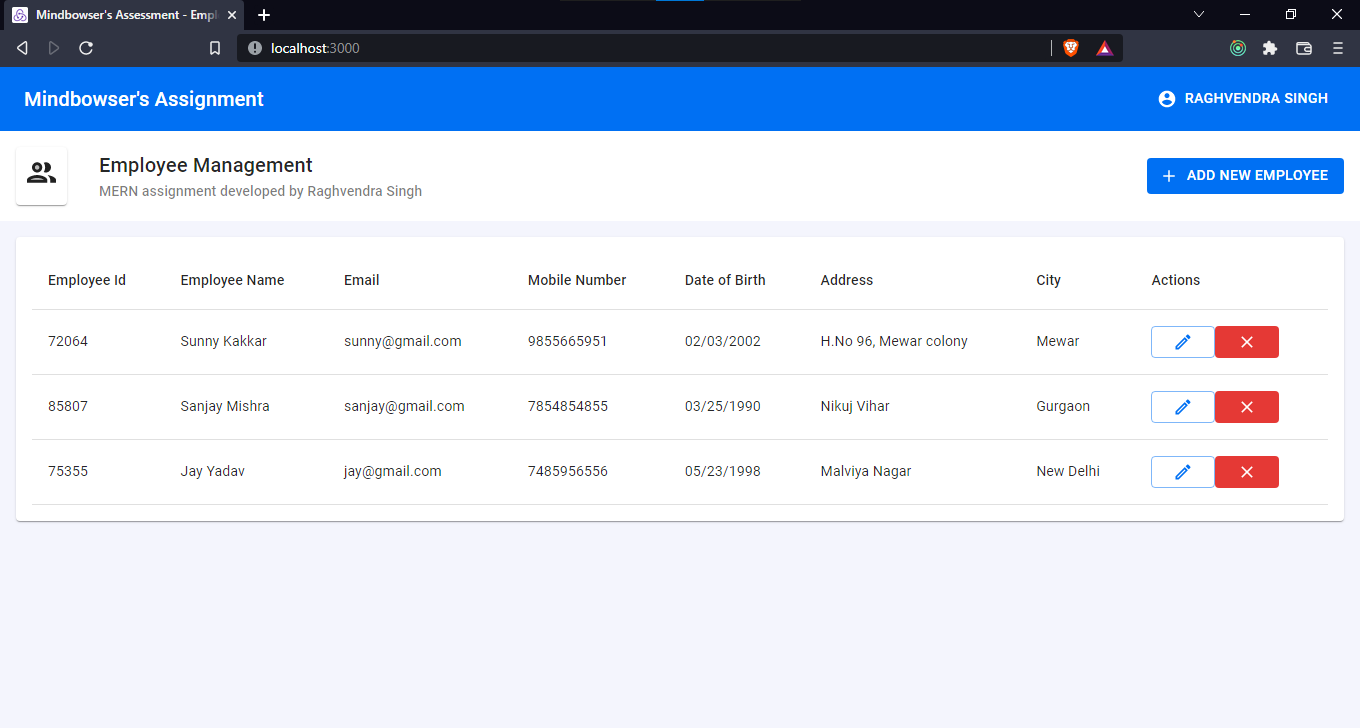 GitHub - rsinghcodes/Employee-management: Employee Management built using Reactjs, Nodejs ...
