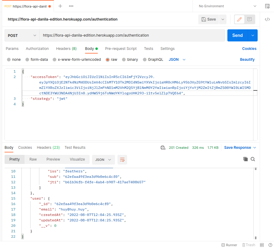 Создание запроса для реавторизации по токену · Issue #127 · StellRay666s/flora · GitHub