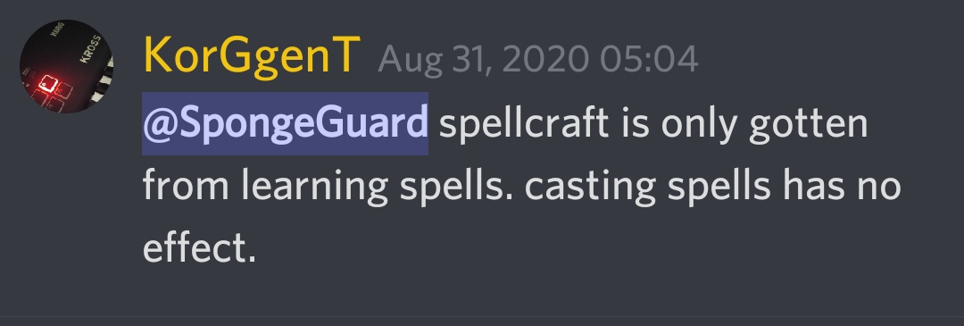Spellcraft (and other spell-based skills) cannot increase through use · Issue #64211 ...