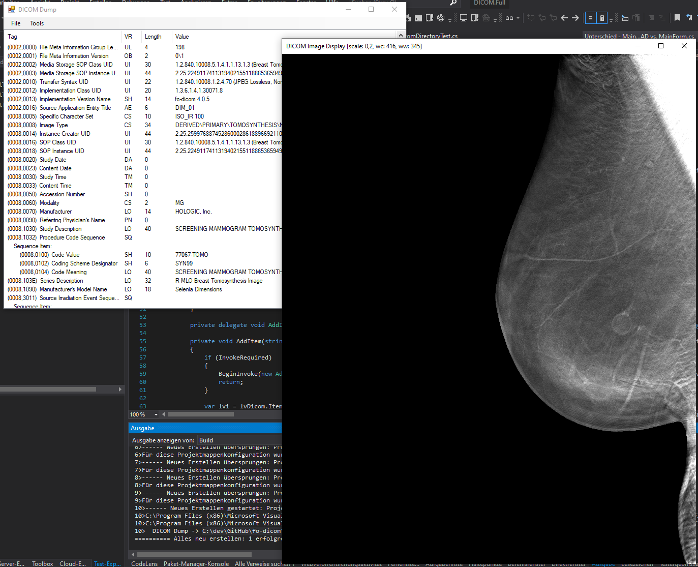 Unable To Send Or Create Media Using Hologic Hd Uncompressed Image · Issue 1061 · Fo Dicomfo