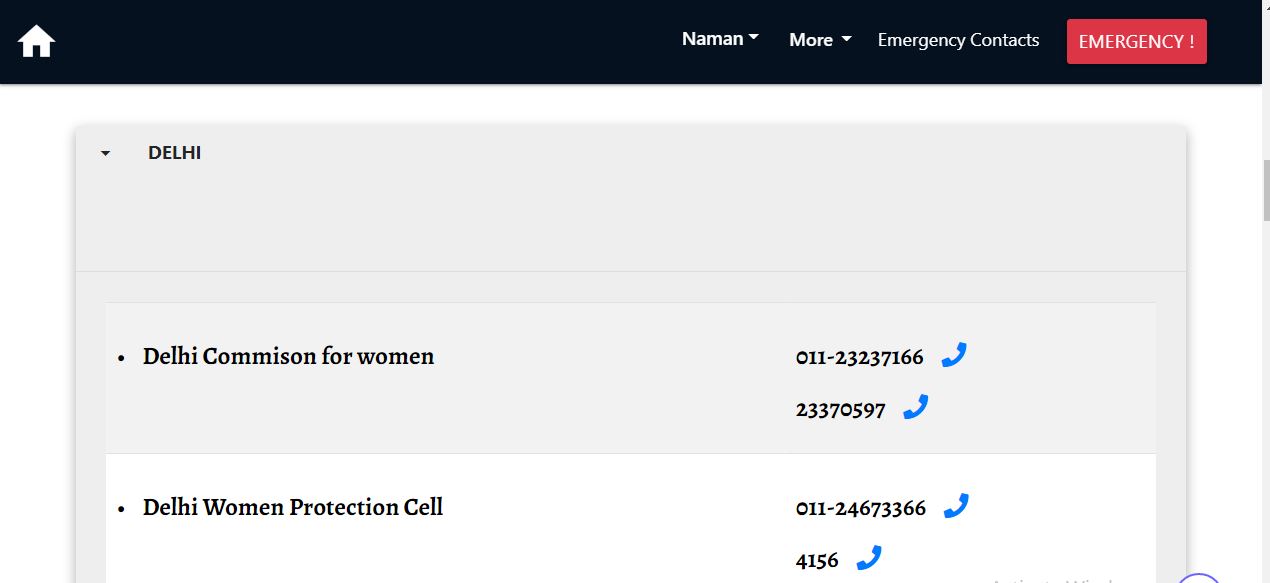 Added Women Safety Numbers Statewise · Issue #257 · swapnilsparsh/Rescue · GitHub