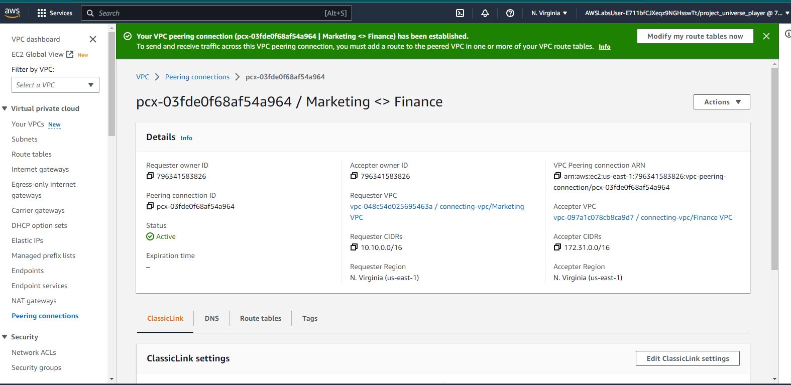 GitHub - Benn1440/VPC_Peering: This Repository that describes Amazon VPC Peering which allows ...