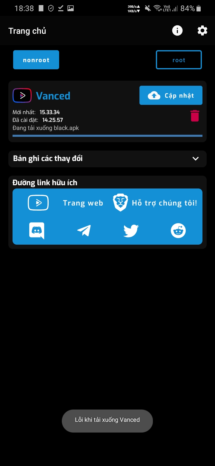An error has occured when downloading Vanced · Issue #128 · TeamVanced/VancedManager · GitHub