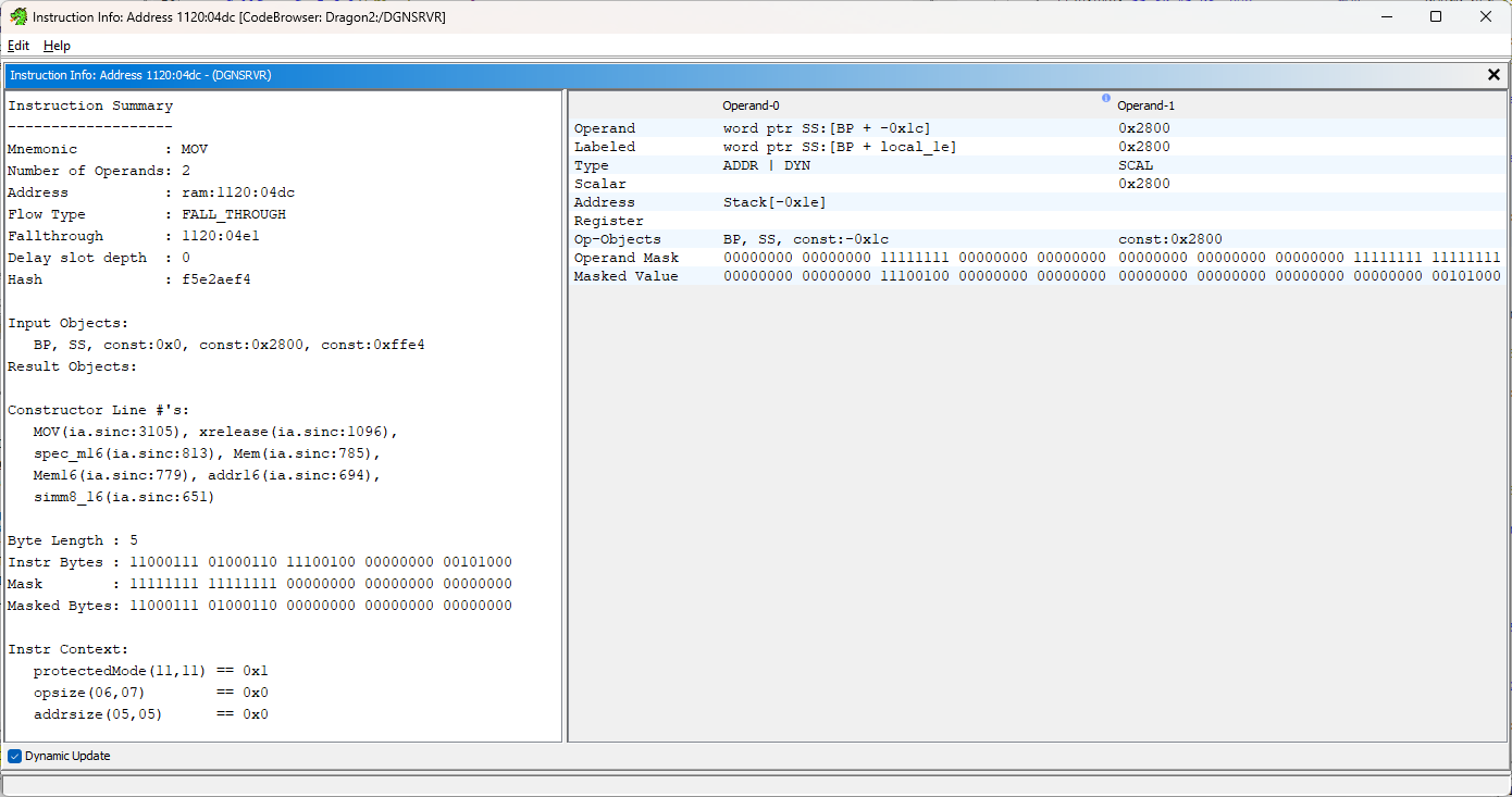 Numeric values treated as offsets to `DS` relative locations · Issue #5347 ...