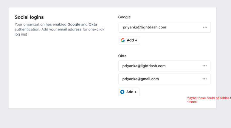 Add login with Google screen is confusing · Issue #4028 · lightdash/lightdash · GitHub