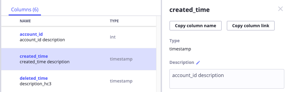 [frontend] column description doesn't update when edit mode is on and active column is switched ...