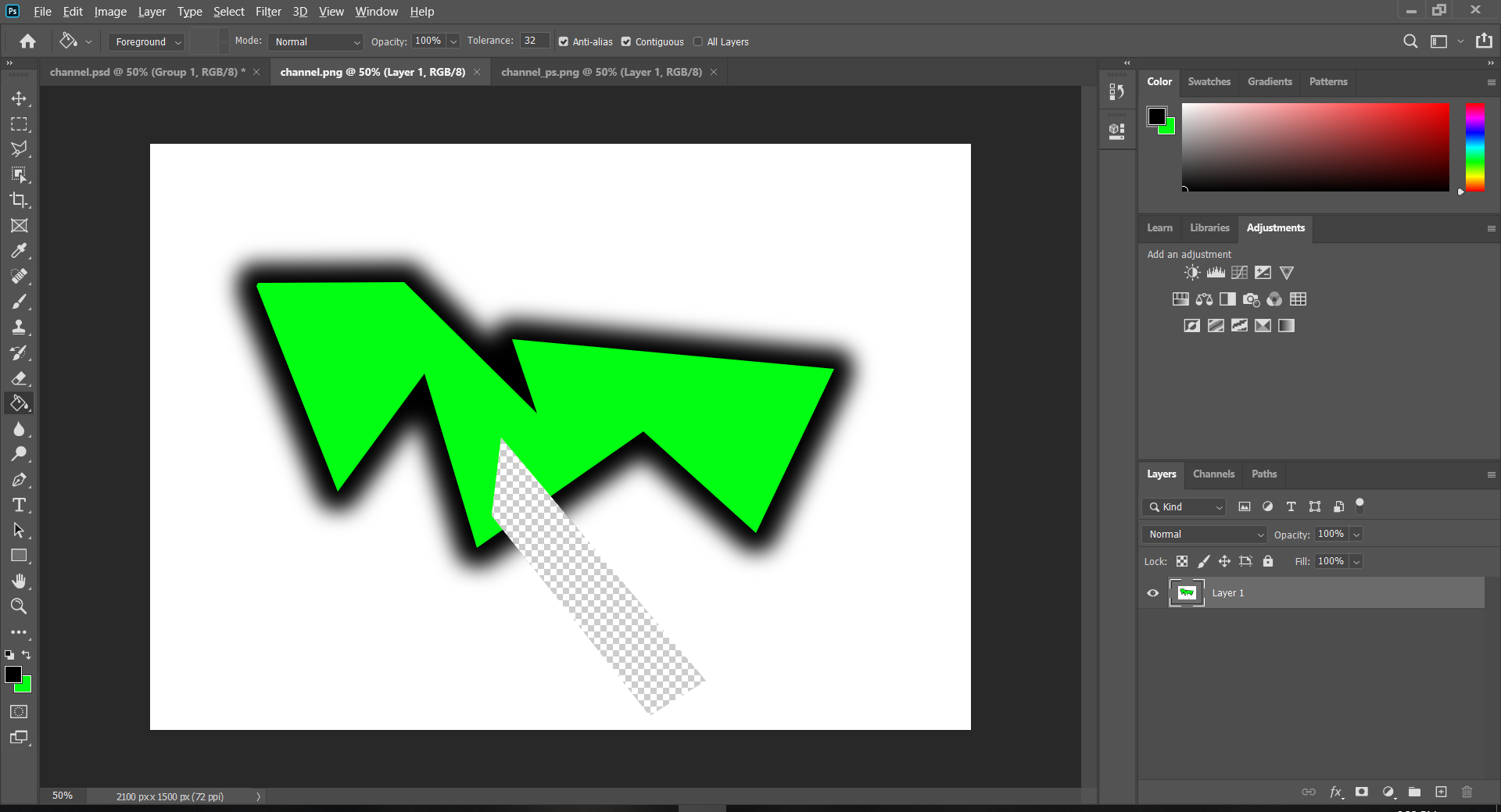 Invisible channel rendered as transparency · Issue #236 · psd-tools/psd-tools · GitHub