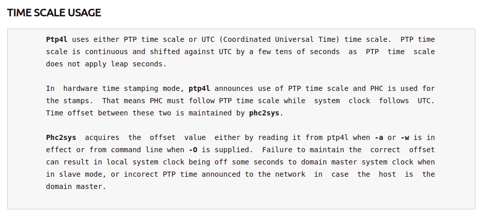 PTP synchronization with LinuxPTP Grandmaster Clock · Issue #144 ...