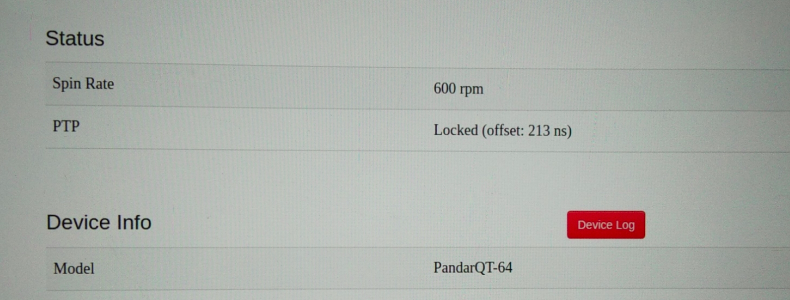 PTP synchronization with LinuxPTP Grandmaster Clock · Issue #144 · ouster-lidar/ouster-sdk · GitHub