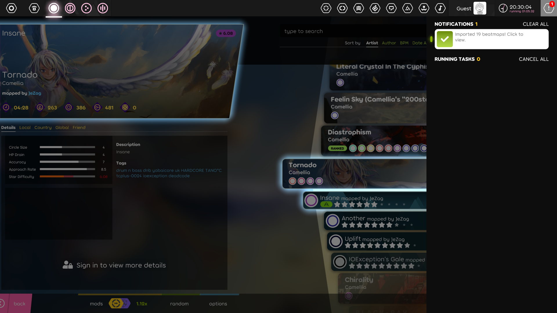 Import maps from archives problem · Issue #17558 · ppy/osu · GitHub