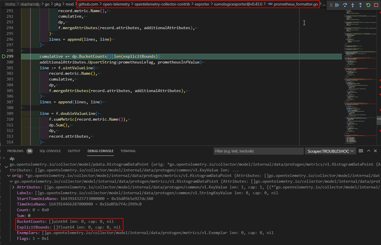 SumoLogic exporter panics · Issue #7548 · open-telemetry/opentelemetry ...