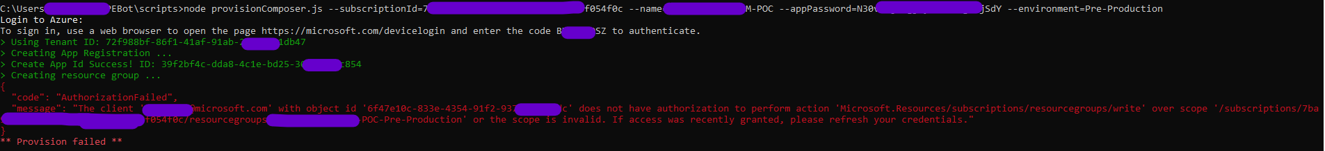 Publish to already existing resource group. · Issue #1877 · microsoft/BotFramework-Composer · GitHub
