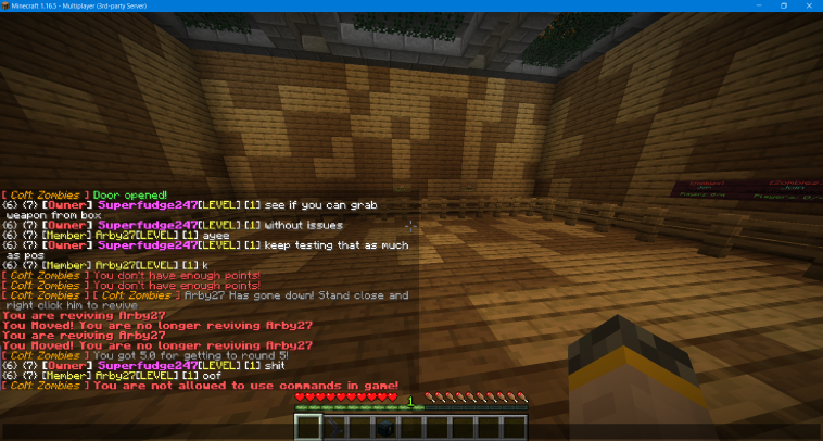 Critical Game Bug Dev Build comzombies-Universal-2.2.65.jar · Issue #67 · TheTurkeyDev/Call_Of ...