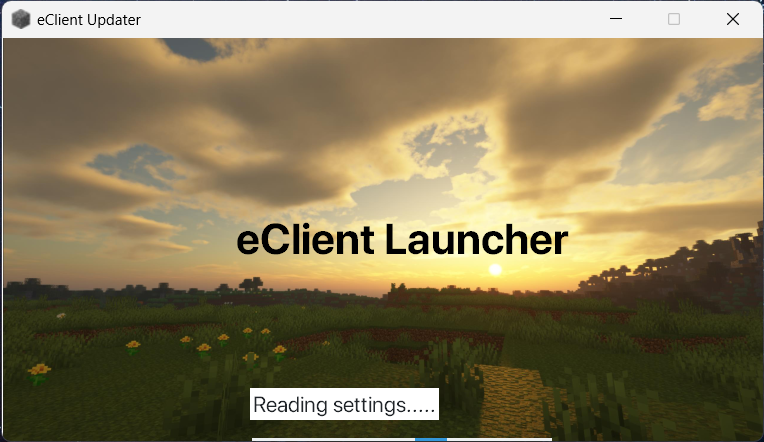 GitHub - v-pun215/eClient: A Minecraft launcher written in Python (Tkinter)