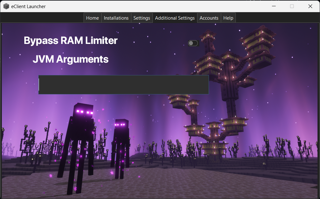 GitHub - v-pun215/eClient: A Minecraft launcher written in Python (Tkinter)