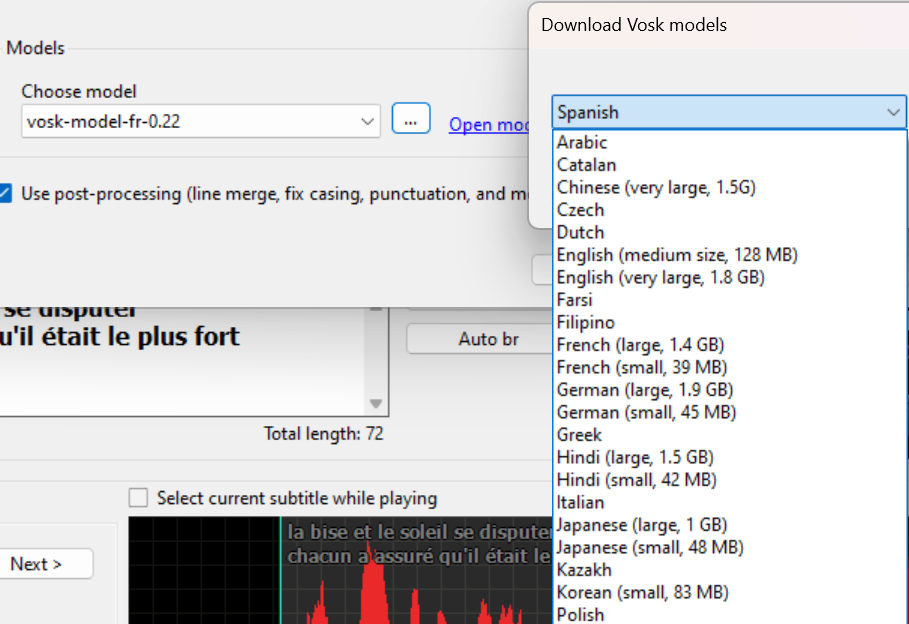 Vosk Model Filesize is very small · Issue #6746 · SubtitleEdit ...