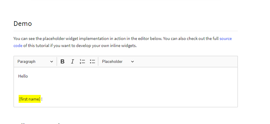 Placeholder Get Removed If We Press The Enter Key On The Placeholder · Issue 181 · Ckeditor