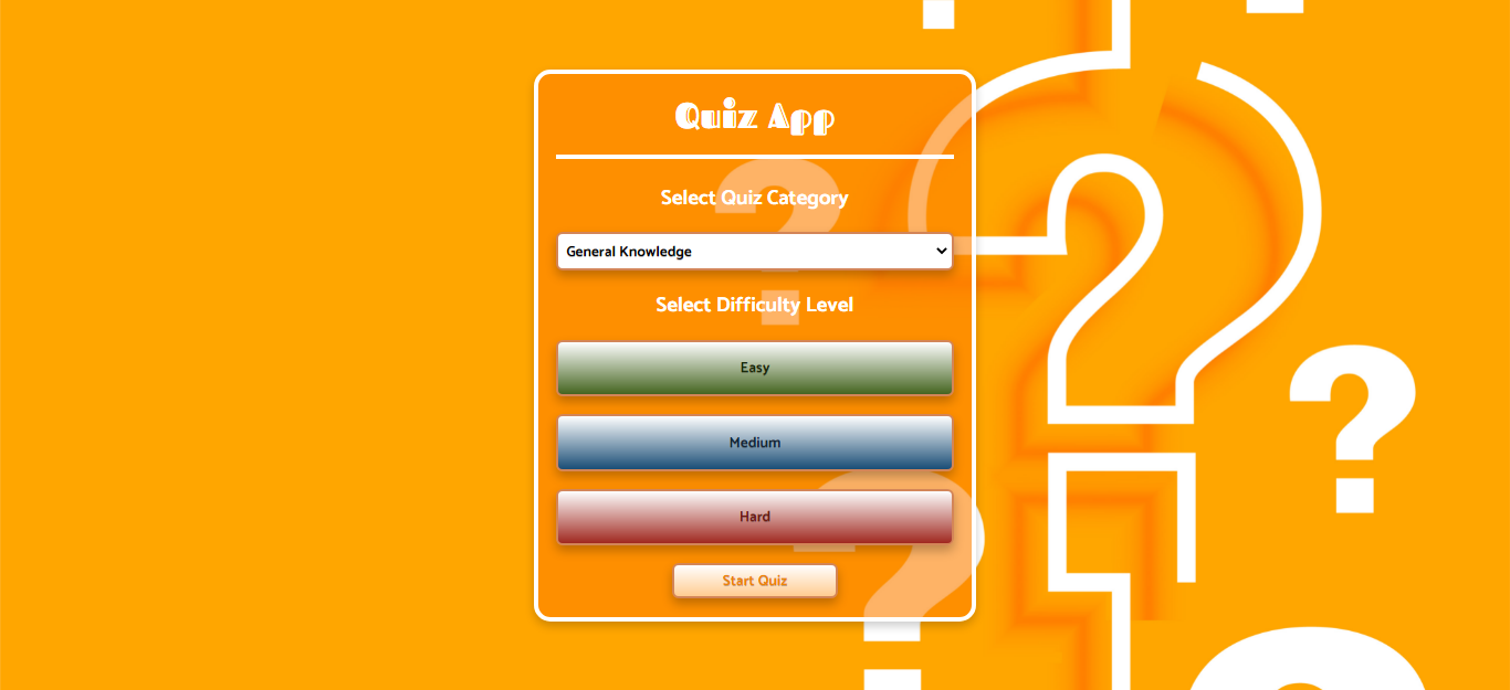 GitHub - muhammadumair12345/quiz-app: Quiz App implemented with React ...